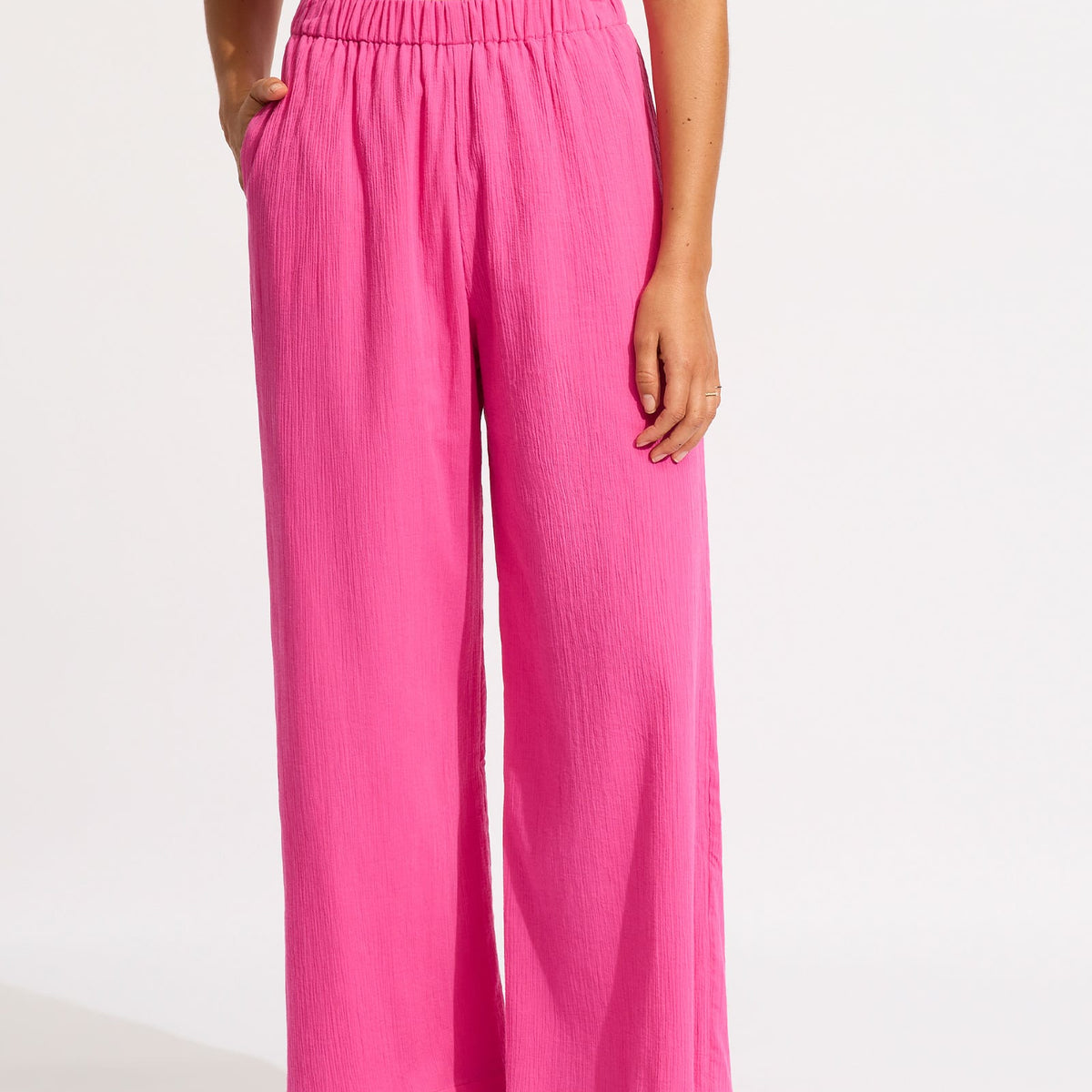 Crinkle Beach Pant - Hot Pink – Seafolly Singapore