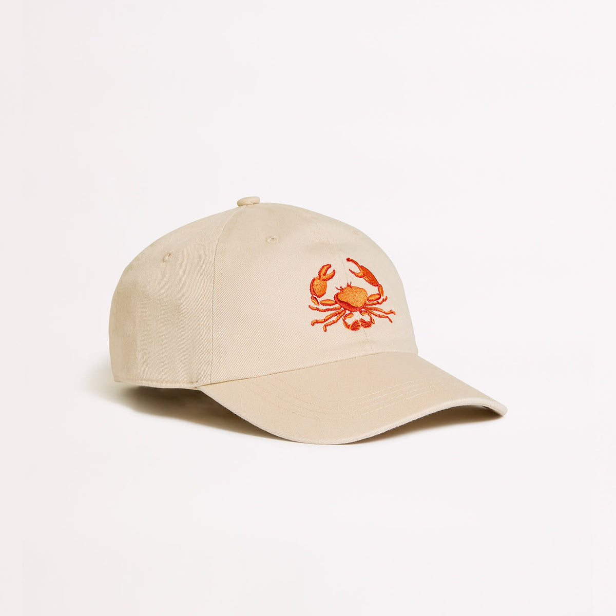 Wish You Were Here Embroidered Cap - Crab Orange – Seafolly Singapore