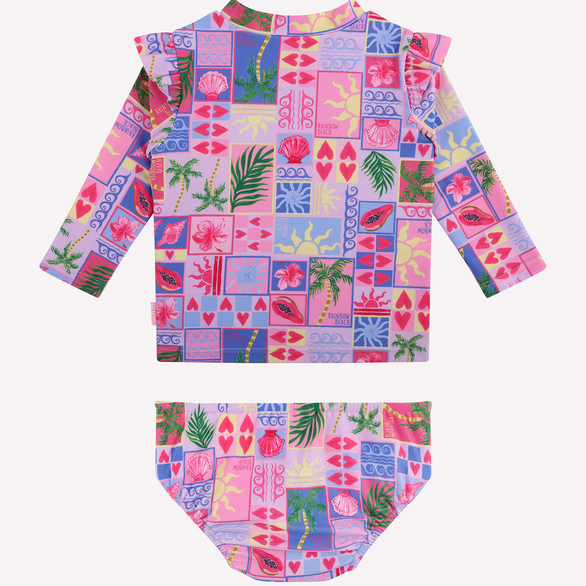 Rainbow Beach Rashie Set - Rainbow Beach – Seafolly Singapore