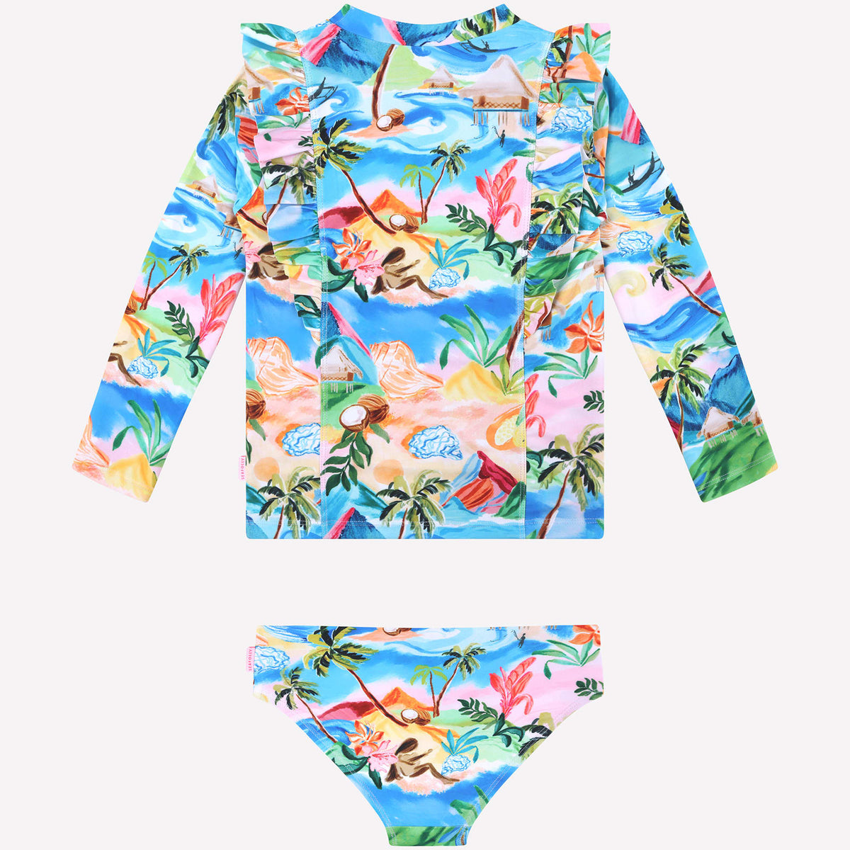 Frill Rashie Set - South Pacific – Seafolly Singapore