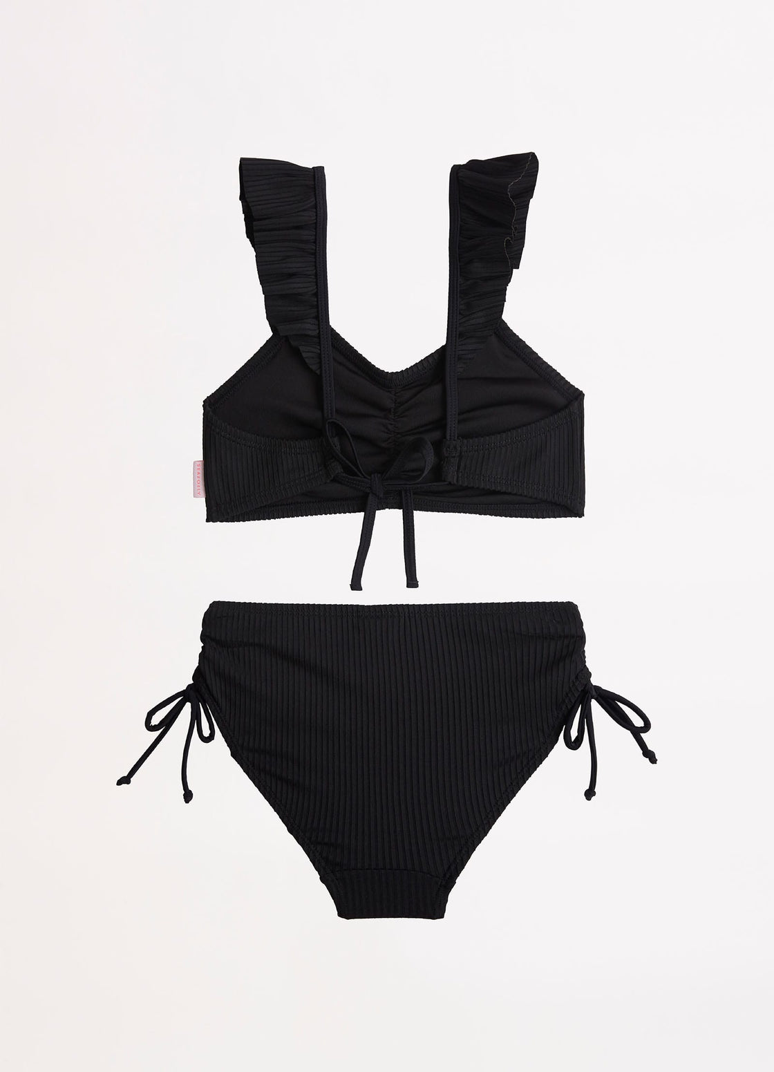 Girls Ruffle Bikini Black Seafolly Singapore
