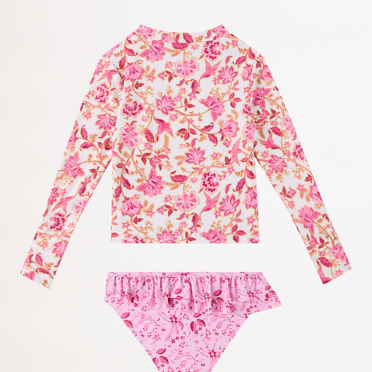 Silk Road Girls Ruffle Brief Surf Set - Spice – Seafolly Singapore