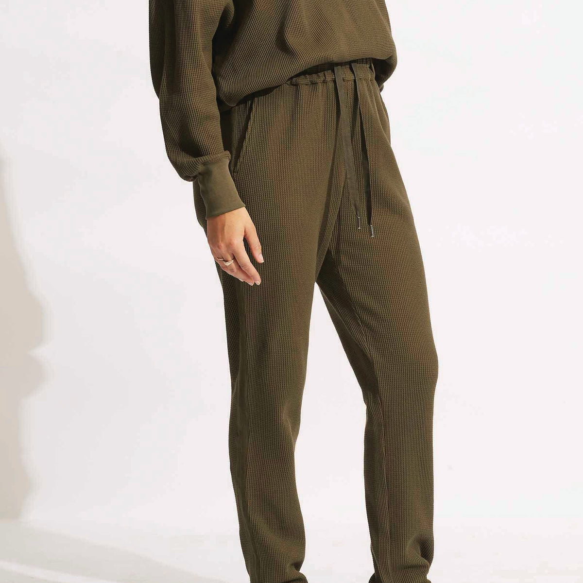 Waffle Pant - Moss – Seafolly Singapore